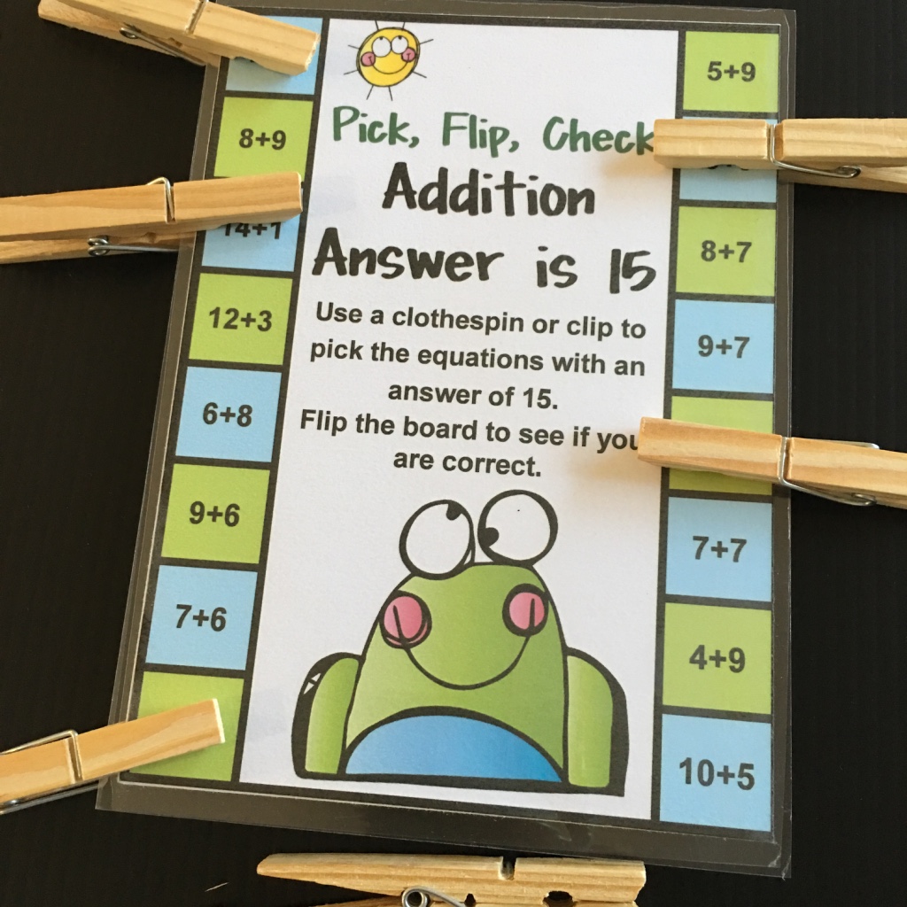 Math Flip Cards
