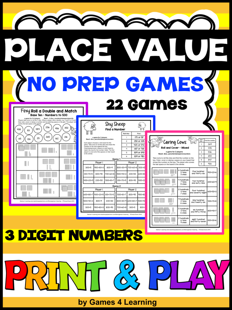 Place Value Freebie Makeover