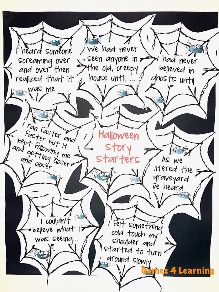 Halloween Writing Prompts FREEBIE