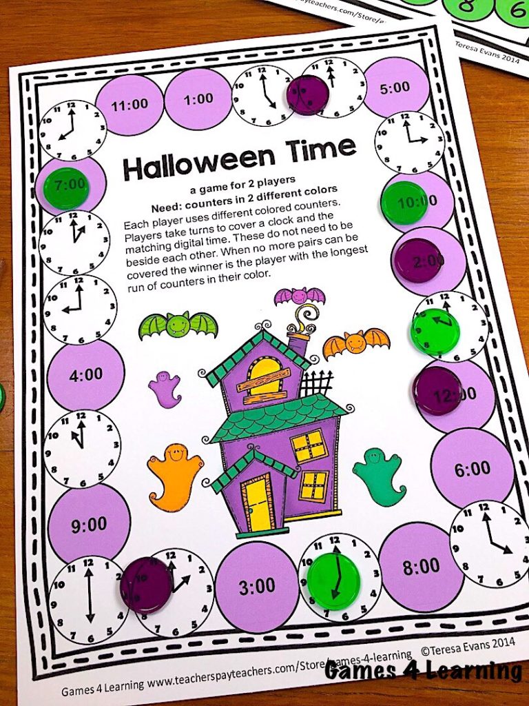 Halloween Math Games