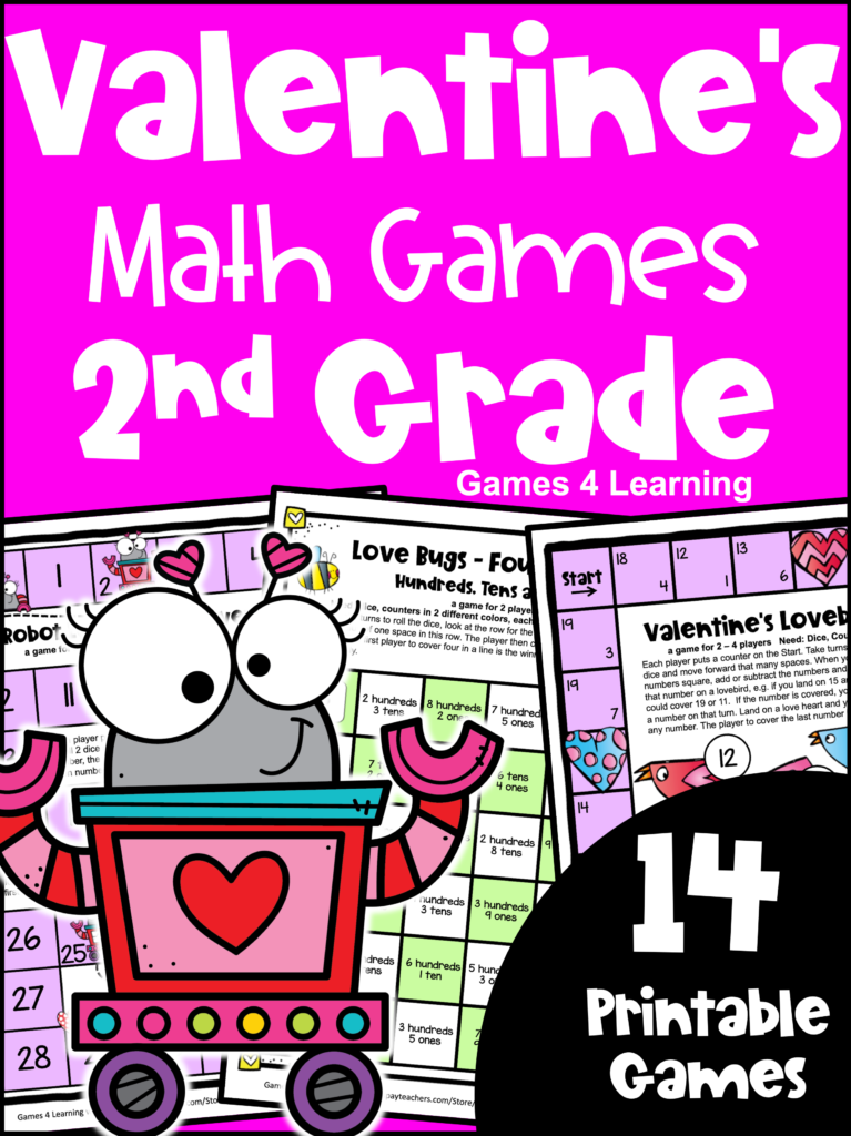 Valentine’s Day Math Games