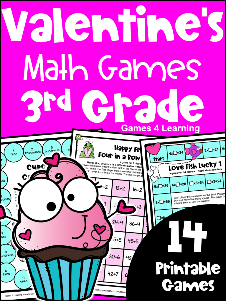 Valentine’s Day Math Games