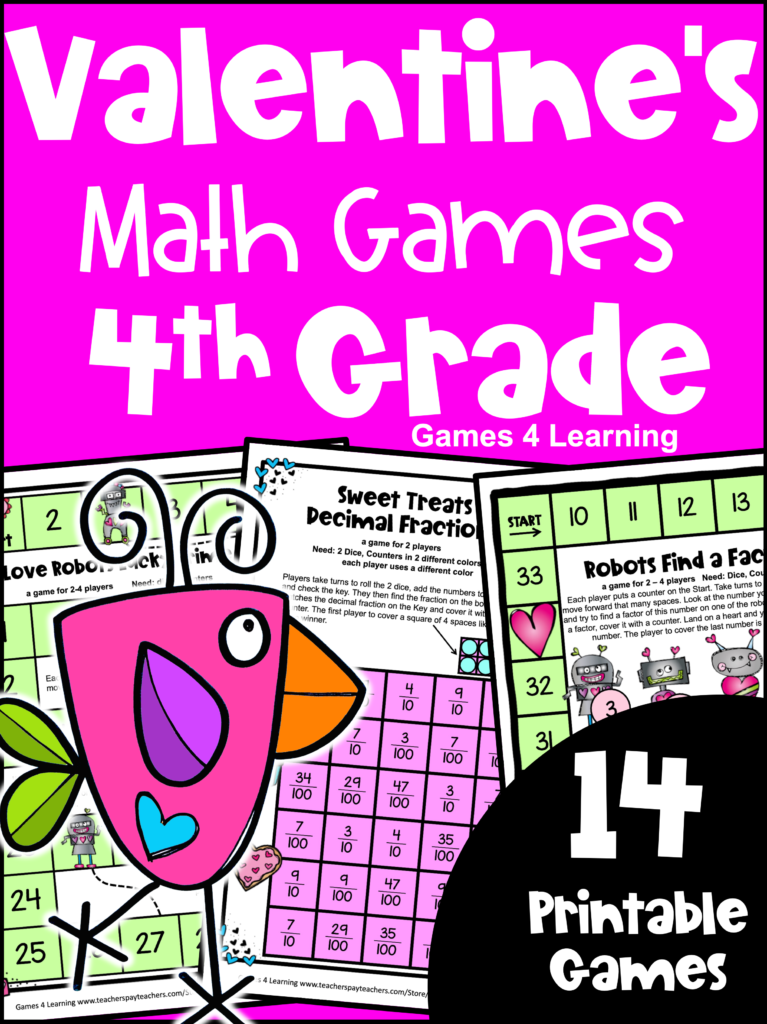 Valentine’s Day Math Games