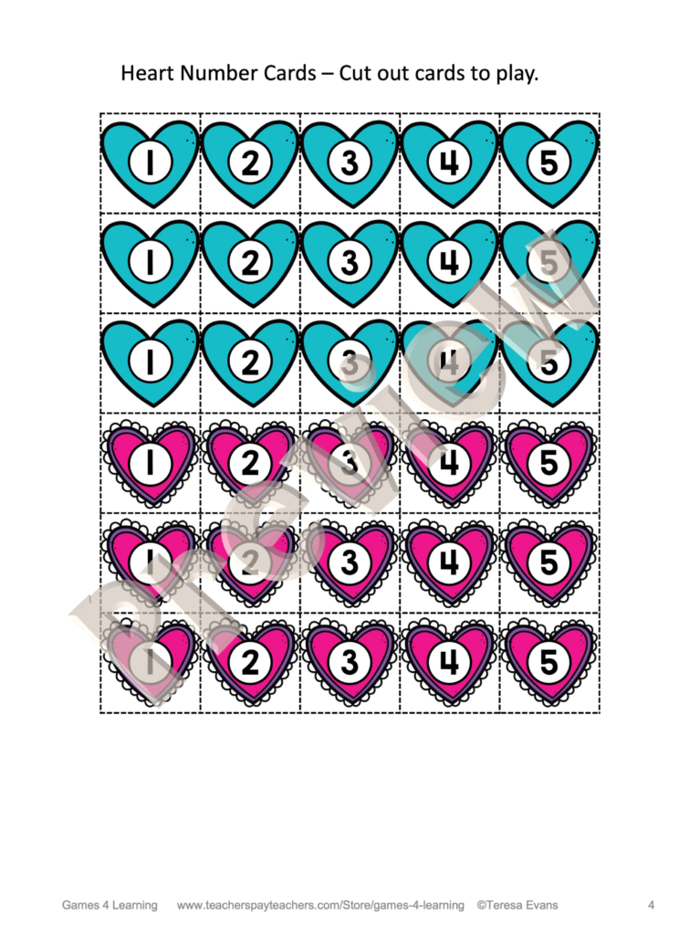 Valentine’s Day Math Games