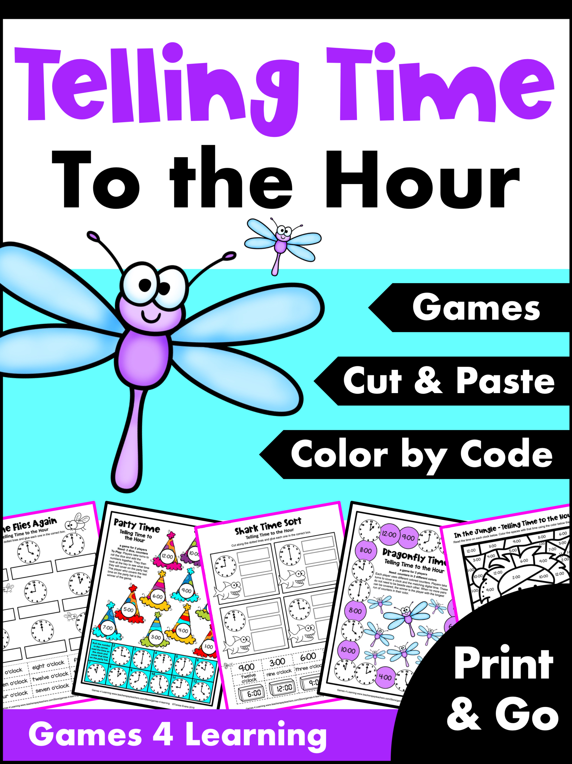 TELLING TIME ACTIVITIES AND GAMES