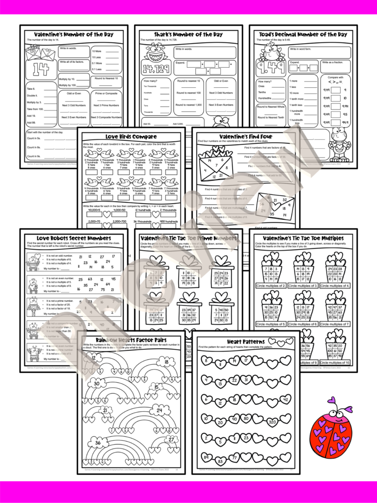 Fun Valentine’s Day Math Activities