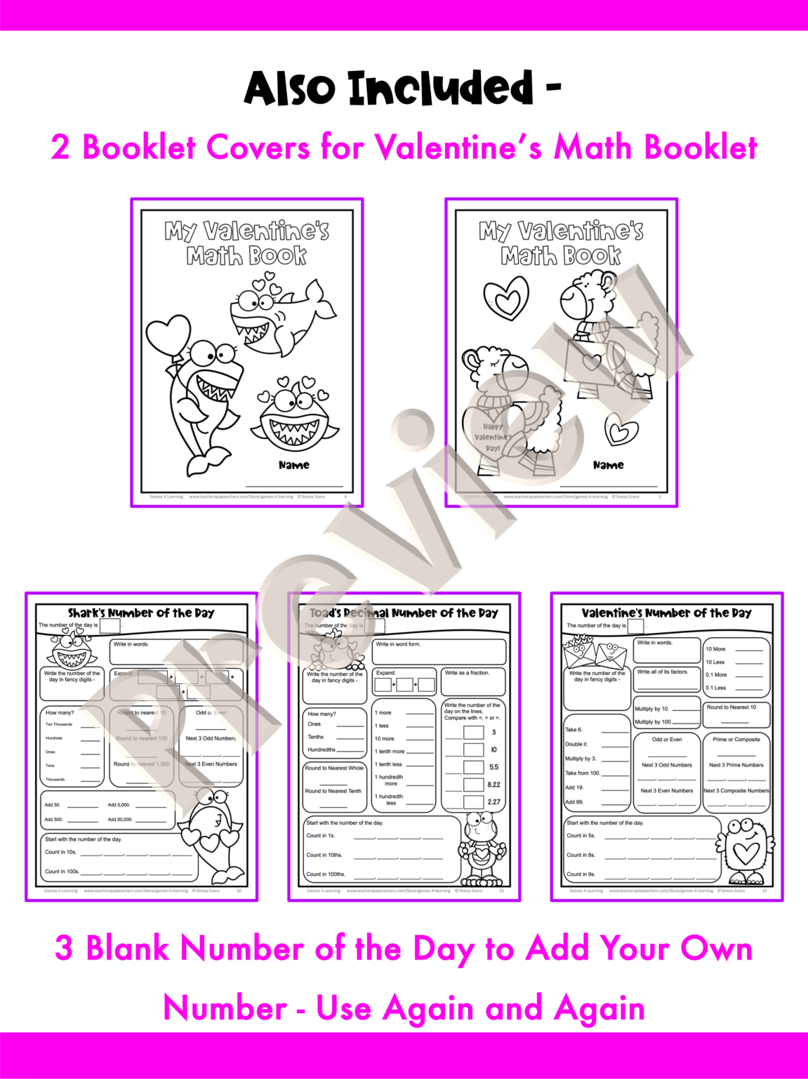Fun Valentine’s Day Math Activities