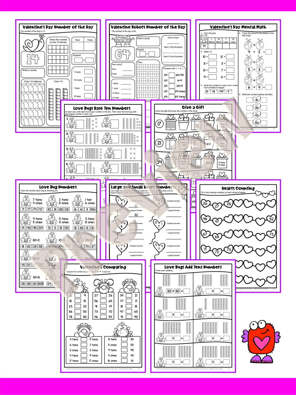 Fun Valentine’s Day Math Activities