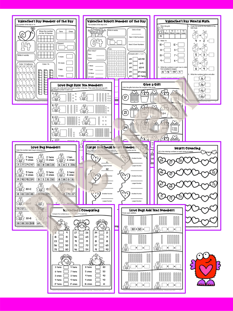 Fun Valentine’s Day Math Activities
