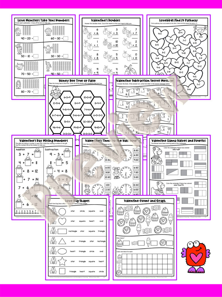 Fun Valentine’s Day Math Activities