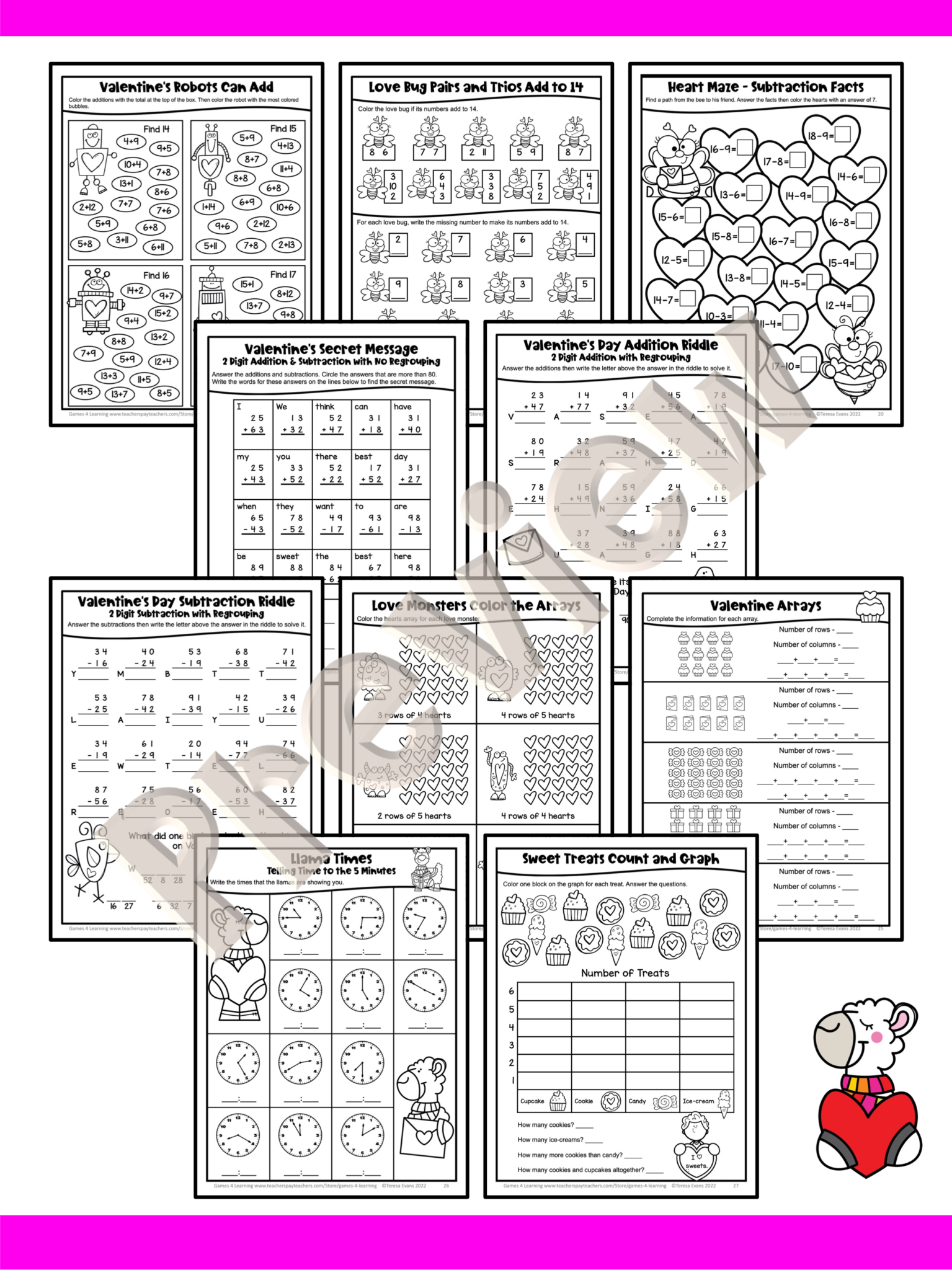 Fun Valentine’s Day Math Activities