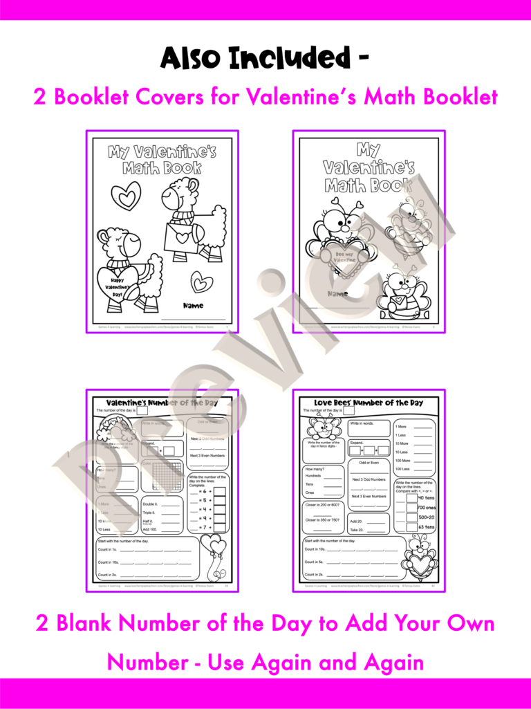 Fun Valentine’s Day Math Activities
